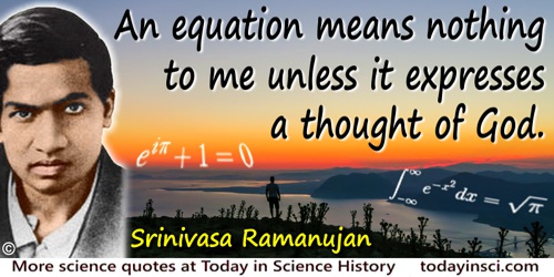 SRINIVASA RAMANUJAN-‘THE MAN WHO KNEW INFINITY’-22nd DEC,A BIRTHDAY ...